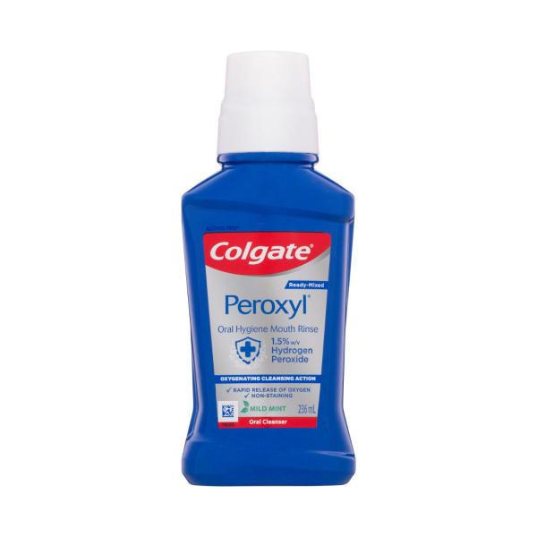 Buy Colgate Peroxyl Oral Cleanser Mouthwash 236mL | Coles