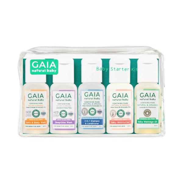 Buy Gaia Baby Starter Kit 5 Pack | Coles
