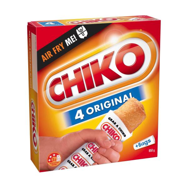 Buy Chiko Frozen Original Rolls 4 Pack 650g | Coles