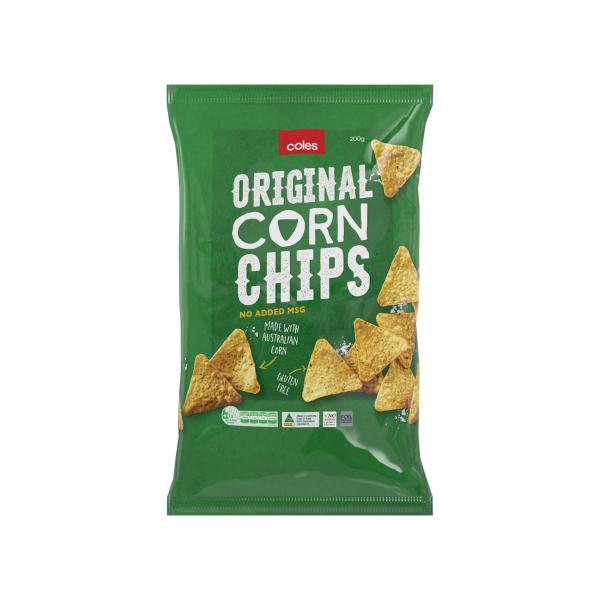 Buy Coles Original Corn Chips 200g | Coles