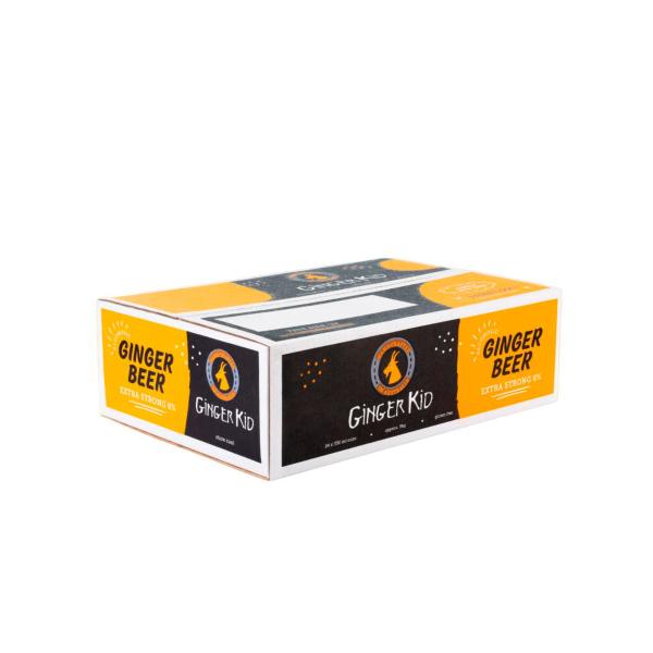 Buy Harcourt Ginger Kid Ginger Beer Can 330ml 24 Pack | Coles