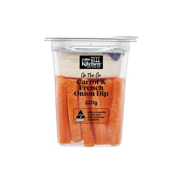 Buy COLES KITCHEN CARROT FRENCH ONION | Coles