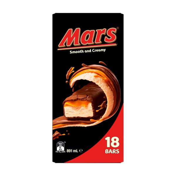 Buy Mars Bulk Ice Cream 18 Pack 891mL | Coles