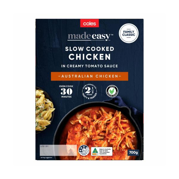 Buy Coles Family Classics Made Easy Slow Cooked Chicken In Creamy ...