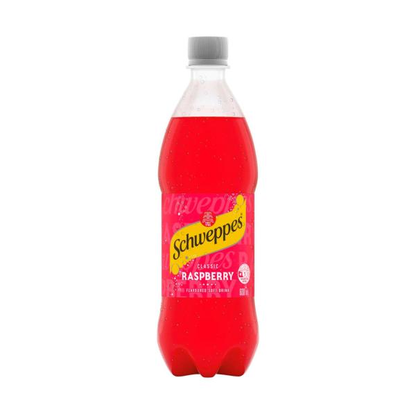 Buy Schweppes Traditional Raspberry Soft Drink Bottle 600mL | Coles