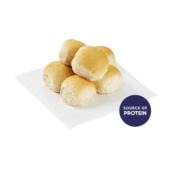 Buy Coles Bakery Soft Round Rolls 6 Pack | Coles