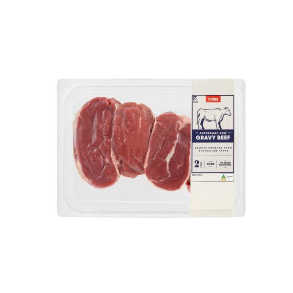 Buy Coles Gravy Beef 800g | Coles