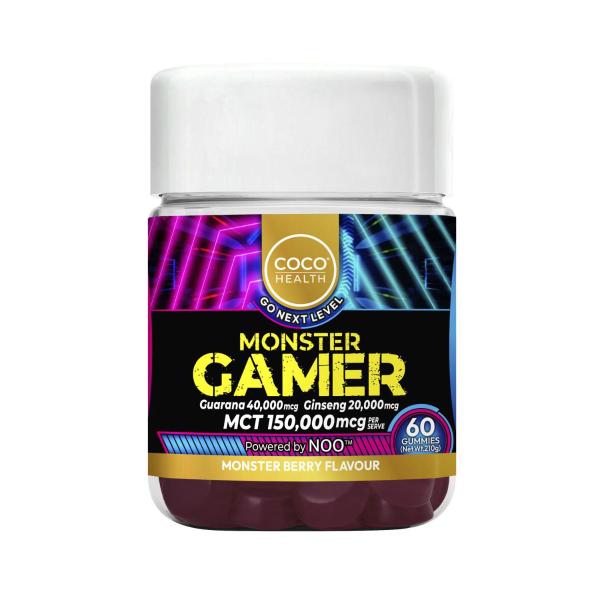 Buy Coco Earth Gummies Monster Gamer 60 pack | Coles