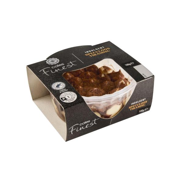 Buy Coles Finest Italian Speculoos Tiramisu 100g | Coles