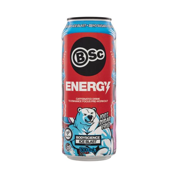 Buy BSc Bodyscience Energy Drink Ice Blast 500mL | Coles