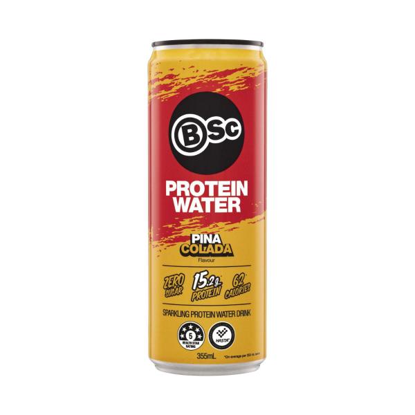 Buy BSc Bodyscience Protein Water Pina Colada 355mL | Coles