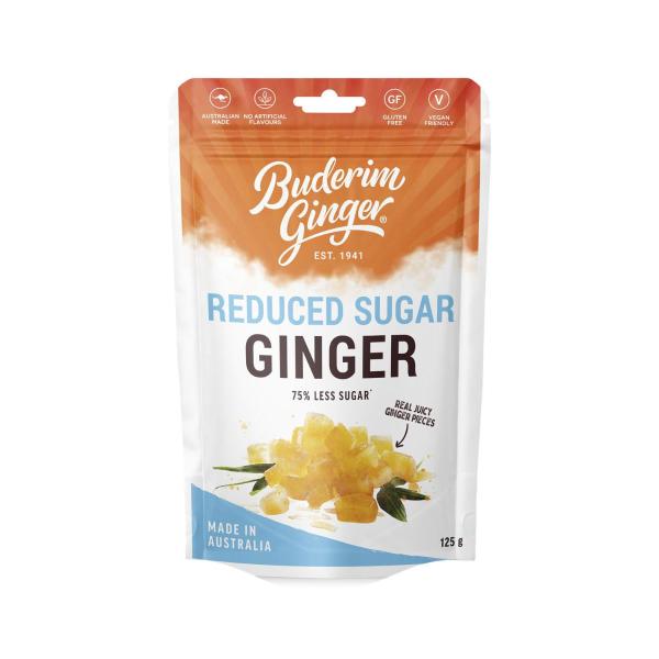 Buy Buderim Ginger Reduced Sugar 125g | Coles