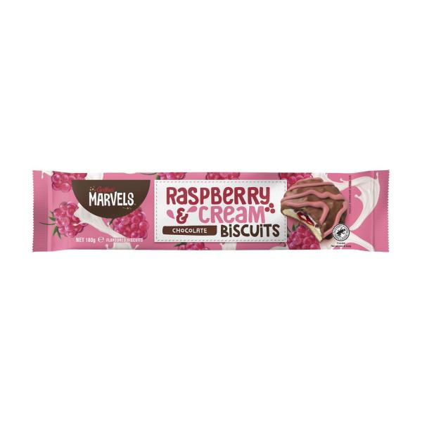 Buy Griffins Marvels Raspberry & Cream Chocolate Biscuits 180g | Coles