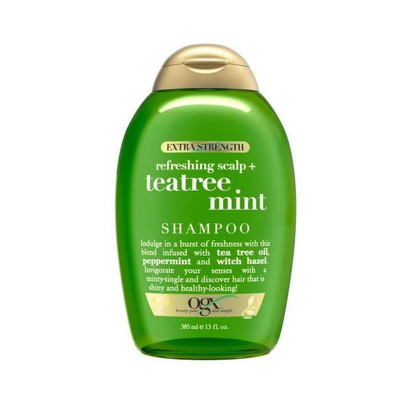 Buy Ogx Extra Strength Teatree Mint Shampoo 385mL | Coles