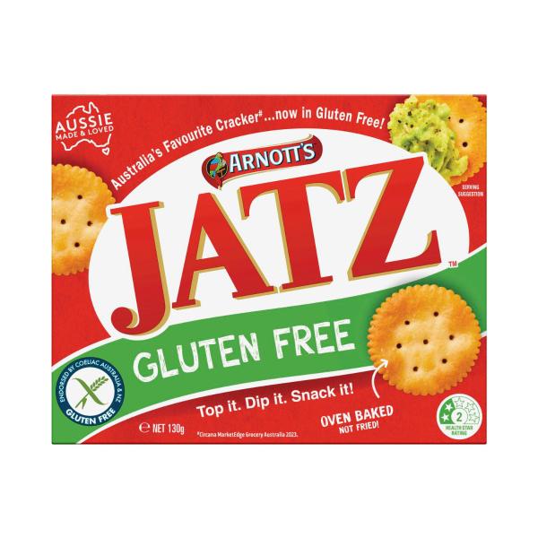 Buy Arnott's Gluten Free Jatz Original Crackers 130g | Coles