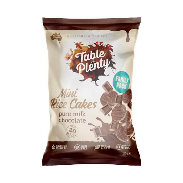 Buy Table Of Plenty Party Pack Milk Chocolate Rice Cakes 200g | Coles