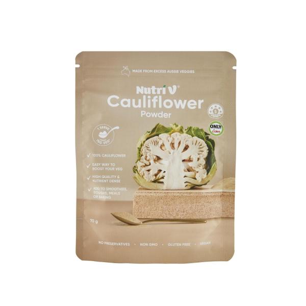 Buy Nutri V Cauliflower Powder 70g | Coles