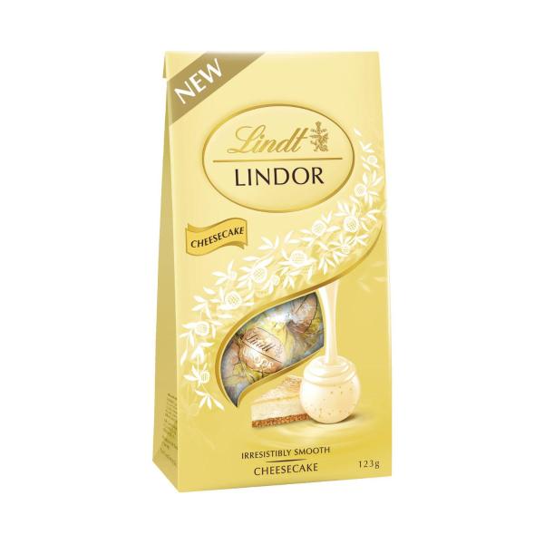 Buy Lindt Lindor Cheesecake Chocolate Bag 123g | Coles