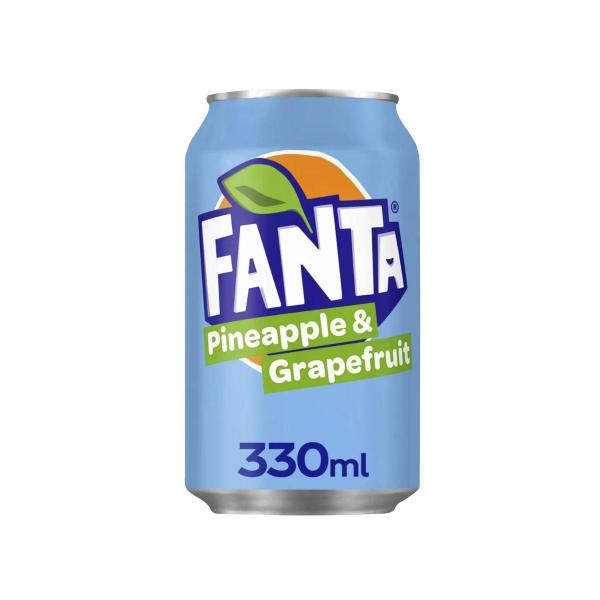Buy FANTA SOFT DRINK 330ML PINEAPPLE & GRAPEFRUIT | Coles