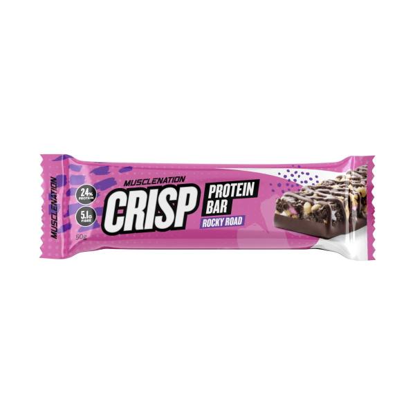 Buy Muscle Nation Protein Crisp Bar Rocky Road 50g | Coles
