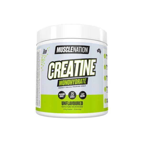 Buy Muscle Nation Creatine Monohydrate Unflavoured 225g | Coles