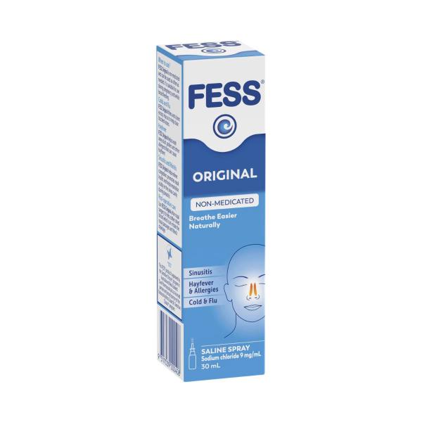 Buy Fess Original Nasal Saline Spray 30mL | Coles