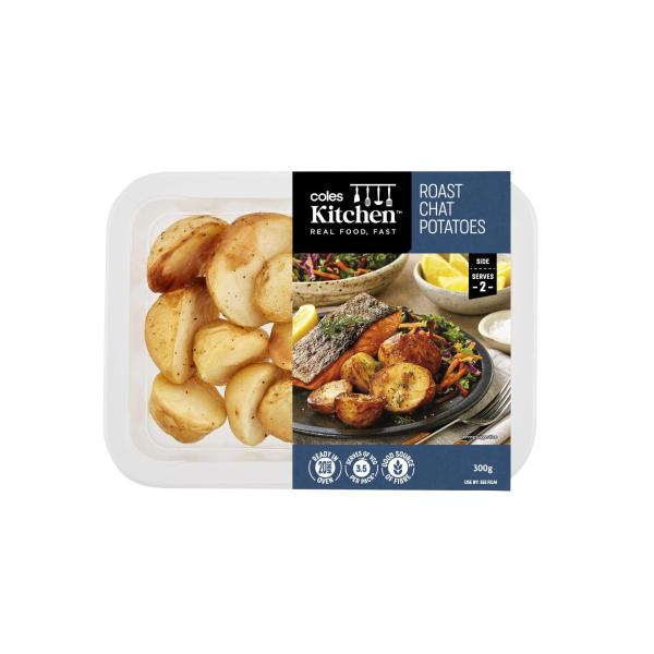 Buy Coles Kitchen Roast Chat Potatoes 300g | Coles