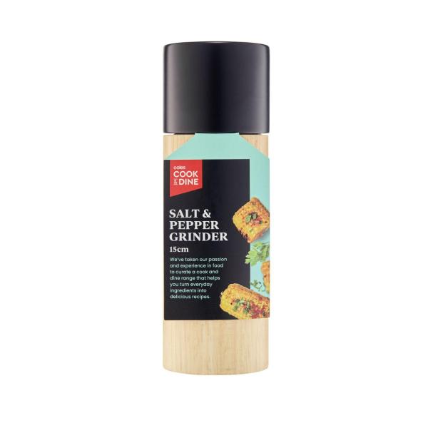 Buy Cook & Dine Salt & Pepper Grinder 1 each | Coles