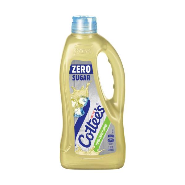 Buy Cottees No Sugar Added Lemon Cordial Lemon Crush Bottle 1L | Coles