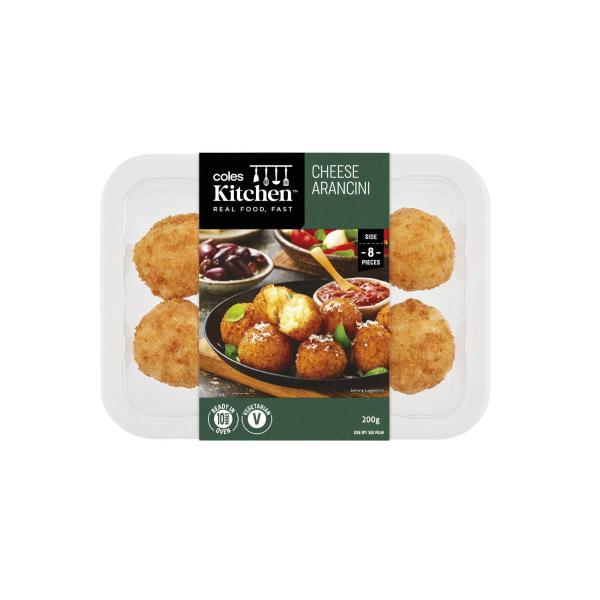 Buy Coles Kitchen Cheese Arancini 200g | Coles