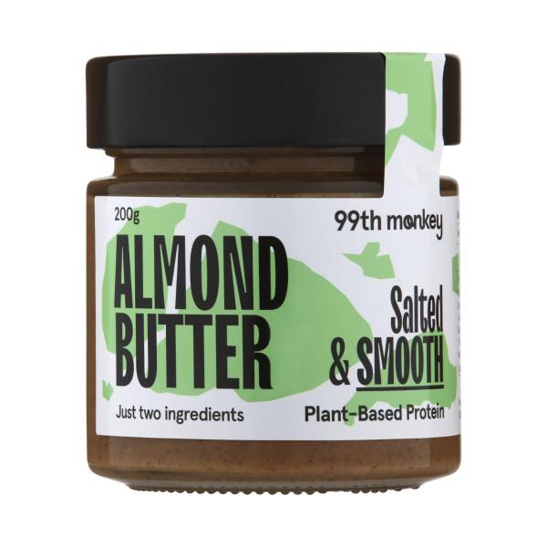 Buy 99th Monkey Salted Almond Butter 200g | Coles