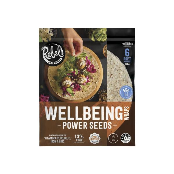 Buy REBEL POWER SEEDS EVERYTHING WRAP 6PK | Coles
