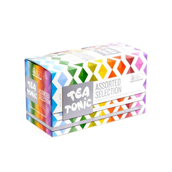 Buy Tea Tonic Assorted Sampler Box Tea Bags 33 pack | Coles