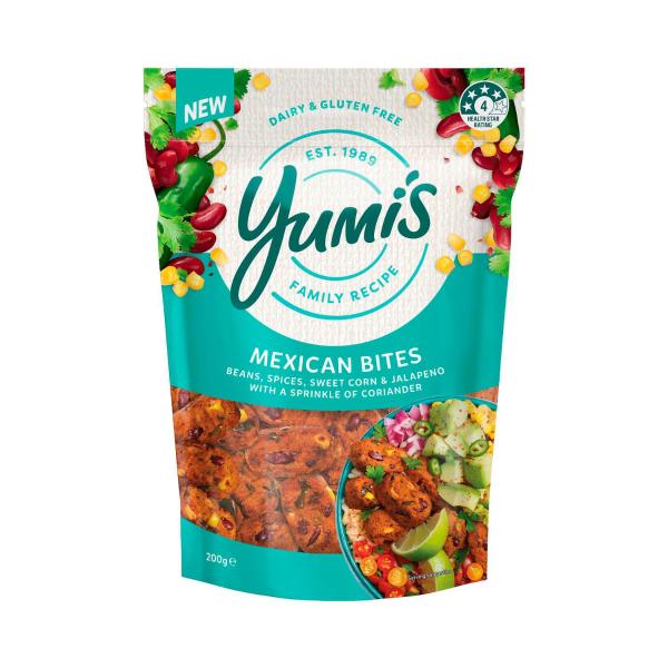 Buy Yumis Veggie Mexican Bites 200g | Coles