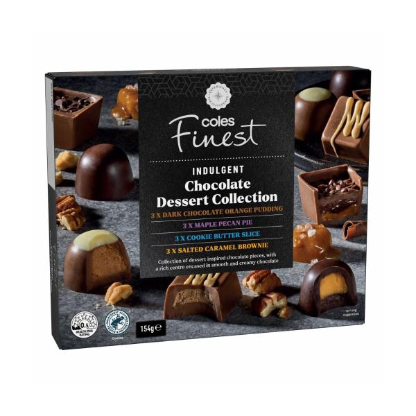 Buy Coles Finest Chocolate Dessert 12 Piece Collection 154g | Coles