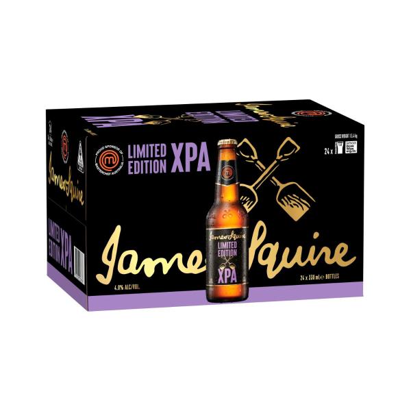 Buy James Squire Masterchef Xpa Bottle 330ml 24 Pack | Coles