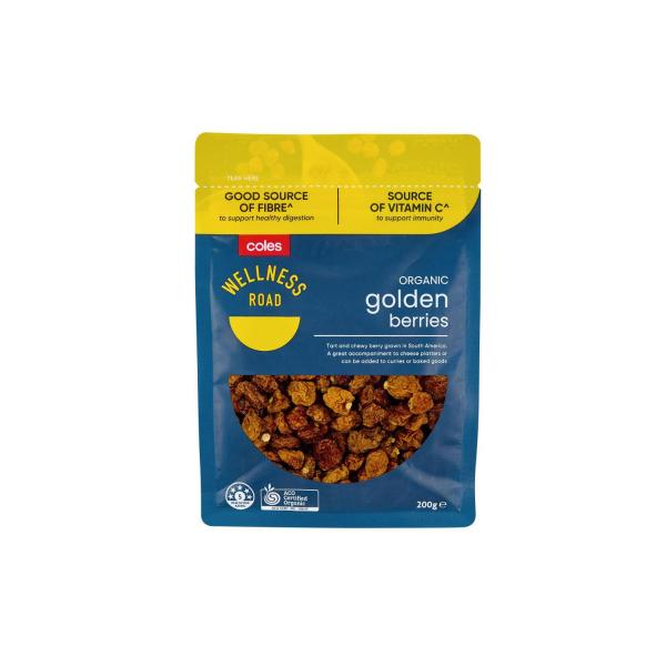 Buy Wellness Road Organic Golden Berries 200g | Coles
