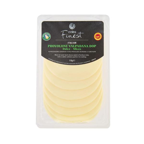 Buy Coles Finest Italian Provolone Slices 110g | Coles