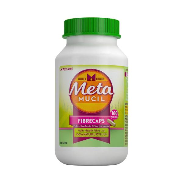 Buy Metamucil Daily Fibre Supplement Fibre Caps 160 pack | Coles