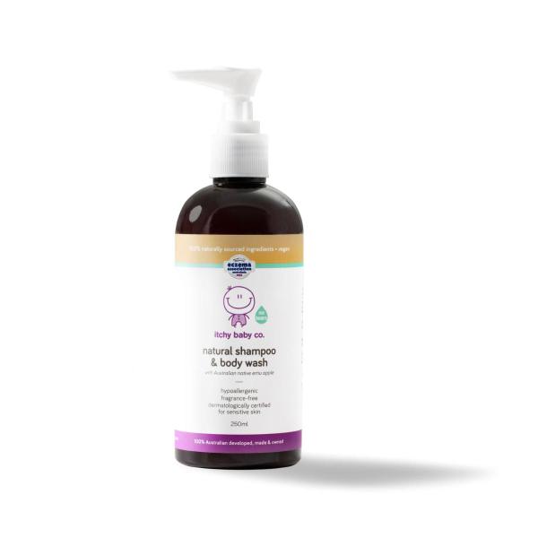 Buy Itchy Baby Co Natural Baby Shampoo & Body Wash 250mL | Coles