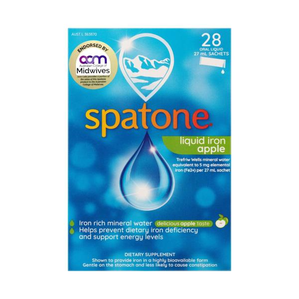 Buy Spatone Liquid Iron Supplement Apple 28 pack | Coles
