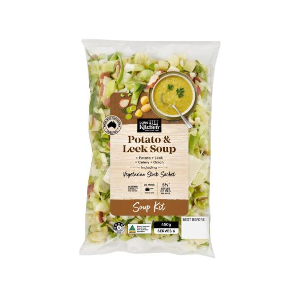 Buy COLES KITCHEN POTATO AND LEEK 450G | Coles