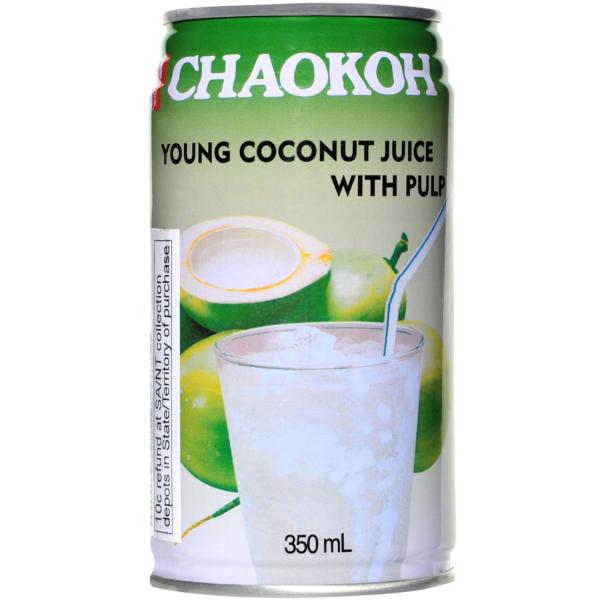 Buy Chaokoh Coconut Juice With Pulp 350mL | Coles
