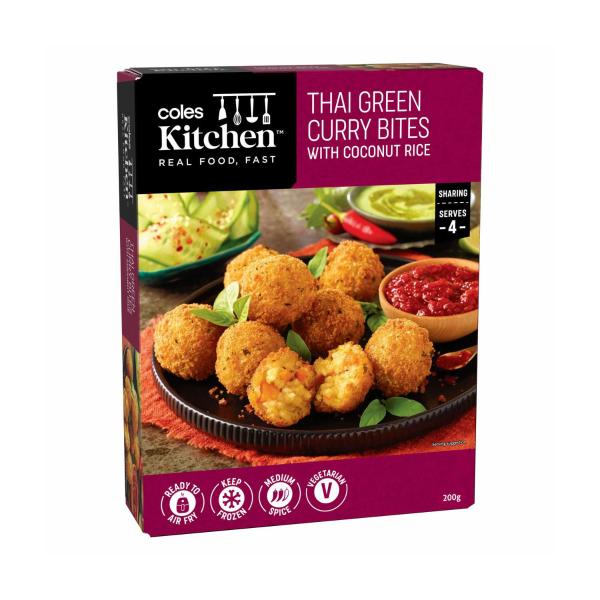 Buy Coles Kitchen Thai Green Pumpkin Bites 200g | Coles