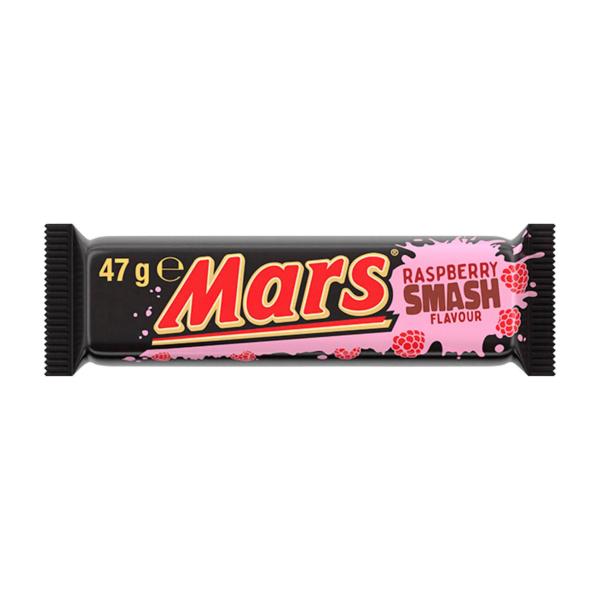 Buy Mars Raspberry Smash Flavoured Chocolate Bar 47g | Coles