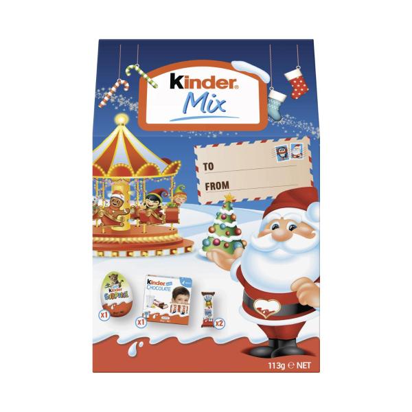 Buy Kinder Mix Chocolate Christmas Box 113g | Coles