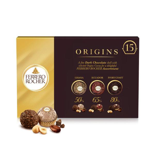 Buy Ferrero Rocher Origins Gift Box 15 Pack 187.5g | Coles