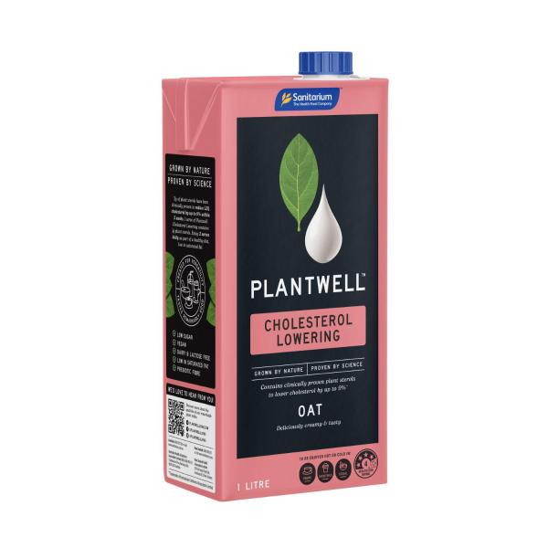 Buy Plantwell Cholesterol Lowering Oat Milk Uht 1L | Coles
