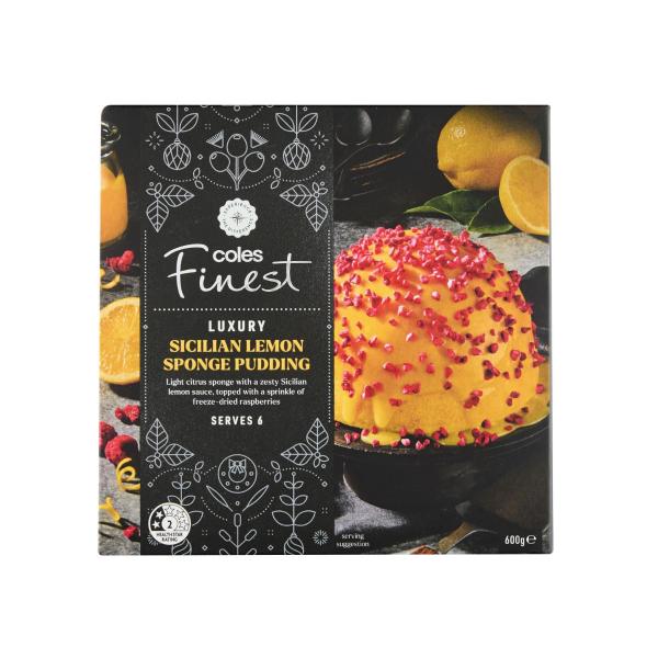 Buy COLES FINEST SICILIAN LEMON SPONGE PUDDING | Coles