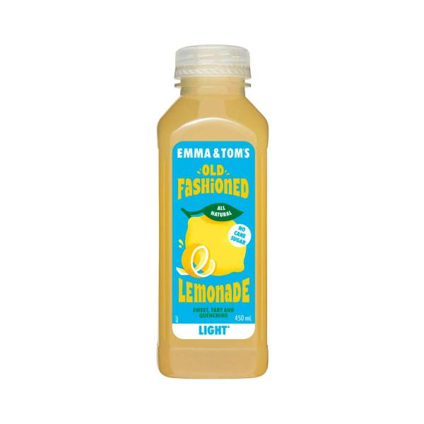 Buy Emma & Tom's Old Fashioned Light Lemonade 450mL | Coles